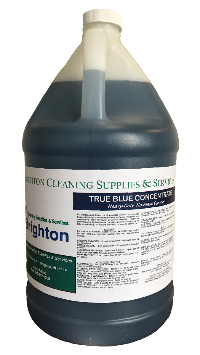 Tru Blue Concentrate No Rinse Cleaner – Brighton Cleaning Supplies